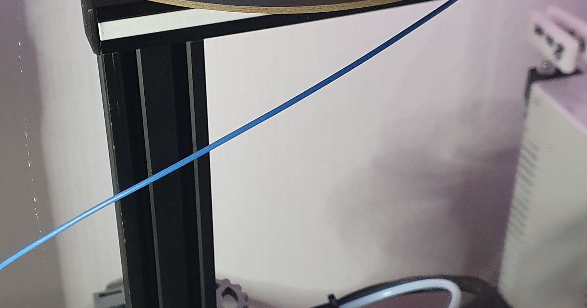 Creality Ender 3 Horizontal Spool Slim by SolarSailor | Download free ...