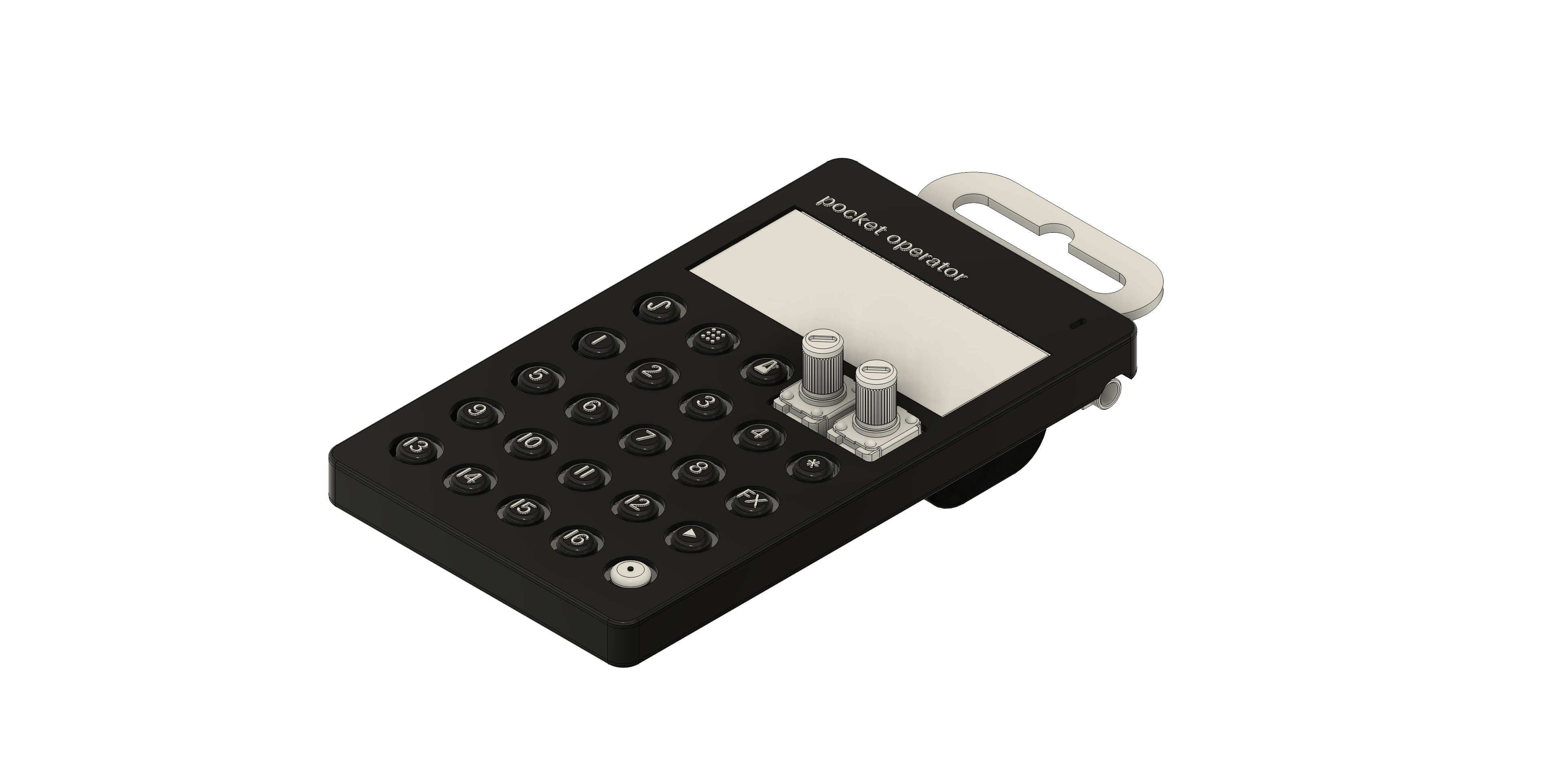 Pocket Operator Slim Case (inspired by official TE silicon case) by bh ...