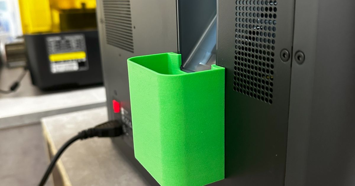 Poop Chute Magnetic Bambu Lab P1P P1S X1 par PatrickX880 | Téléchargez gratuitement un modèle ...