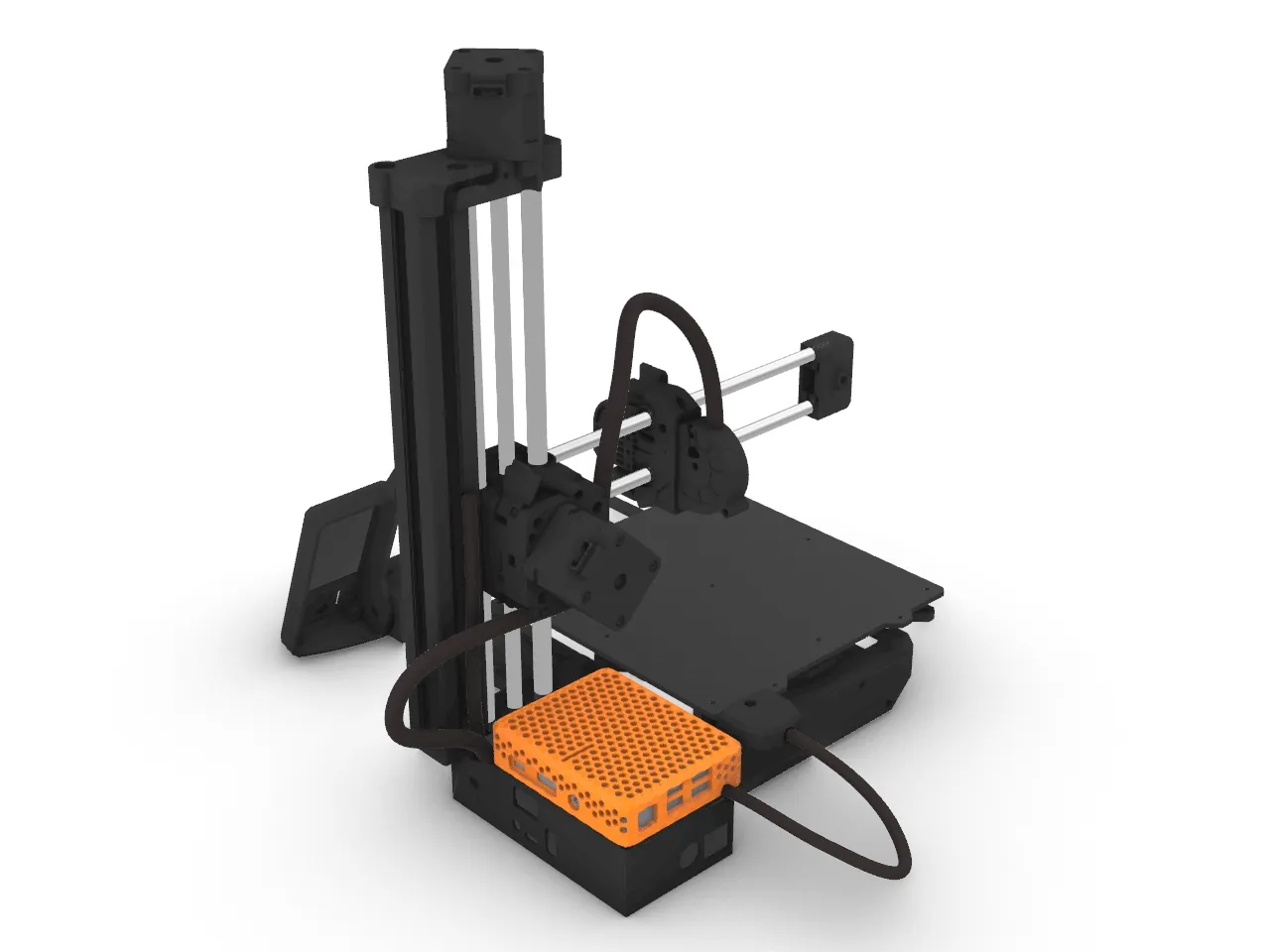Raspberry Pi Z-Box | Integrated 3B/3B+ Case for Prusa MINI by the ...