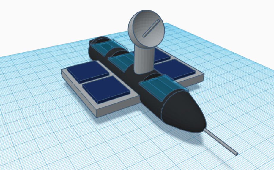 Space ship update by Роман Дідун | Download free STL model | Printables.com