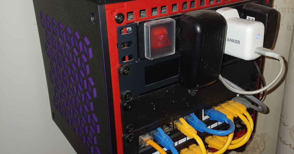 Cube Rack - 10" inch Network Cabinet / Server Rack by Paul Grove ...