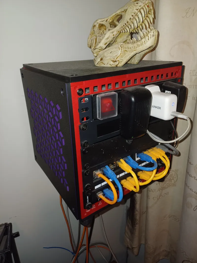 Cube Rack - 10" inch Network Cabinet / Server Rack by Paul Grove ...