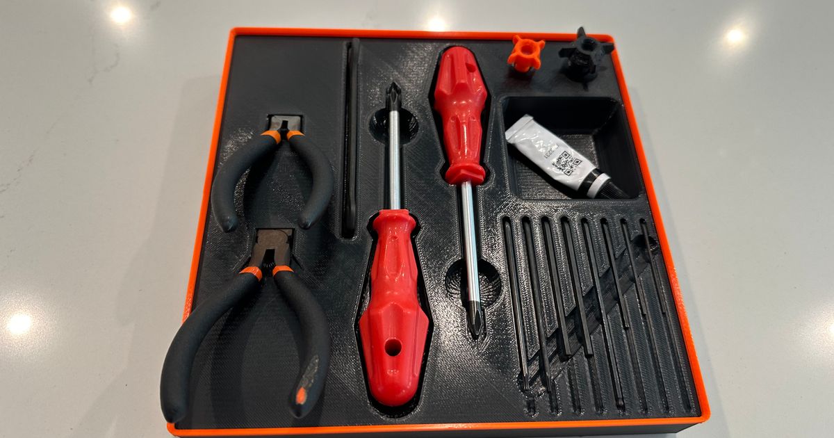 Gridfinity - Prusa Tool Holder by Chris D | Download free STL model ...