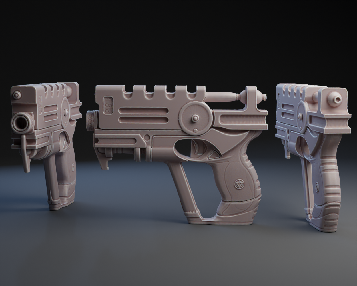 Dallas Korbin Vector CP1 Hand Gun by Peter Farell | Download free STL ...