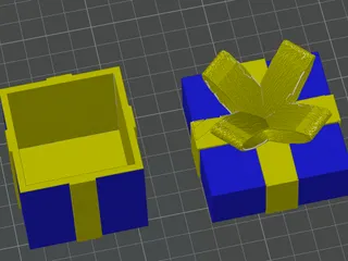Christmas gift box by 顽意 3Design Lab | Download free STL model ...