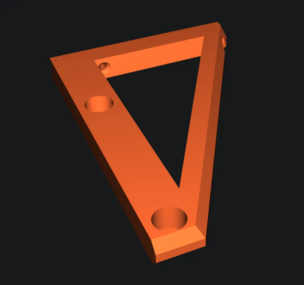 Filament Shelf Bracket by TwistedResitor | Download free STL model ...