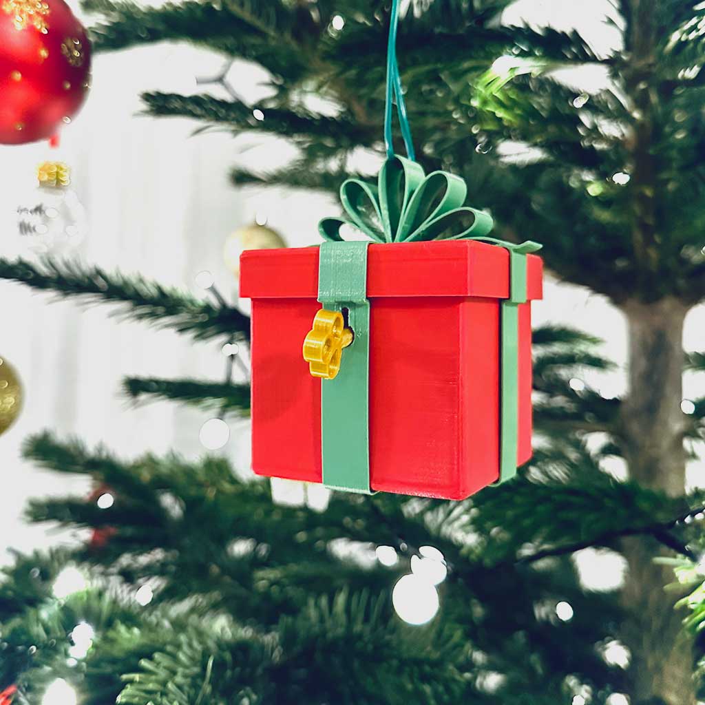 Christmas Gift Box by s7emar | Download free STL model | Printables.com