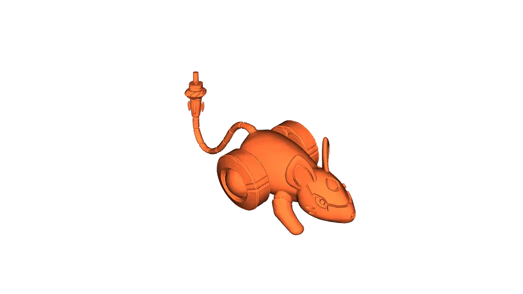 Paishu the Mechanical Mouse by Peter Farell | Download free STL model ...