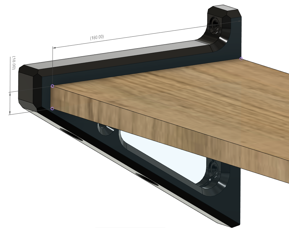 shelf holder by Pavlíček | Download free STL model | Printables.com