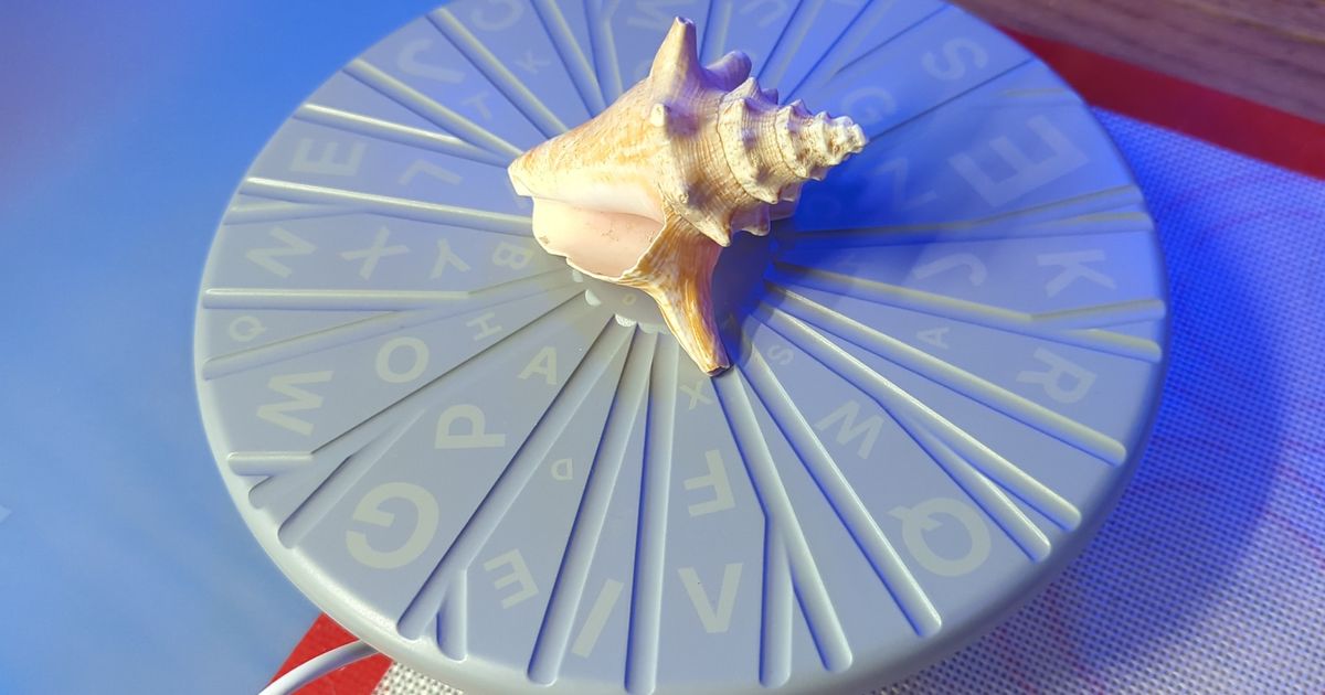 Scanned Seashell by StargazerSteve | Download free STL model ...