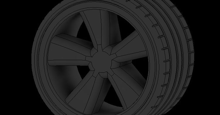 Custom Lego Wheels 33 x 20mm by milspecmoehring | Download free STL ...