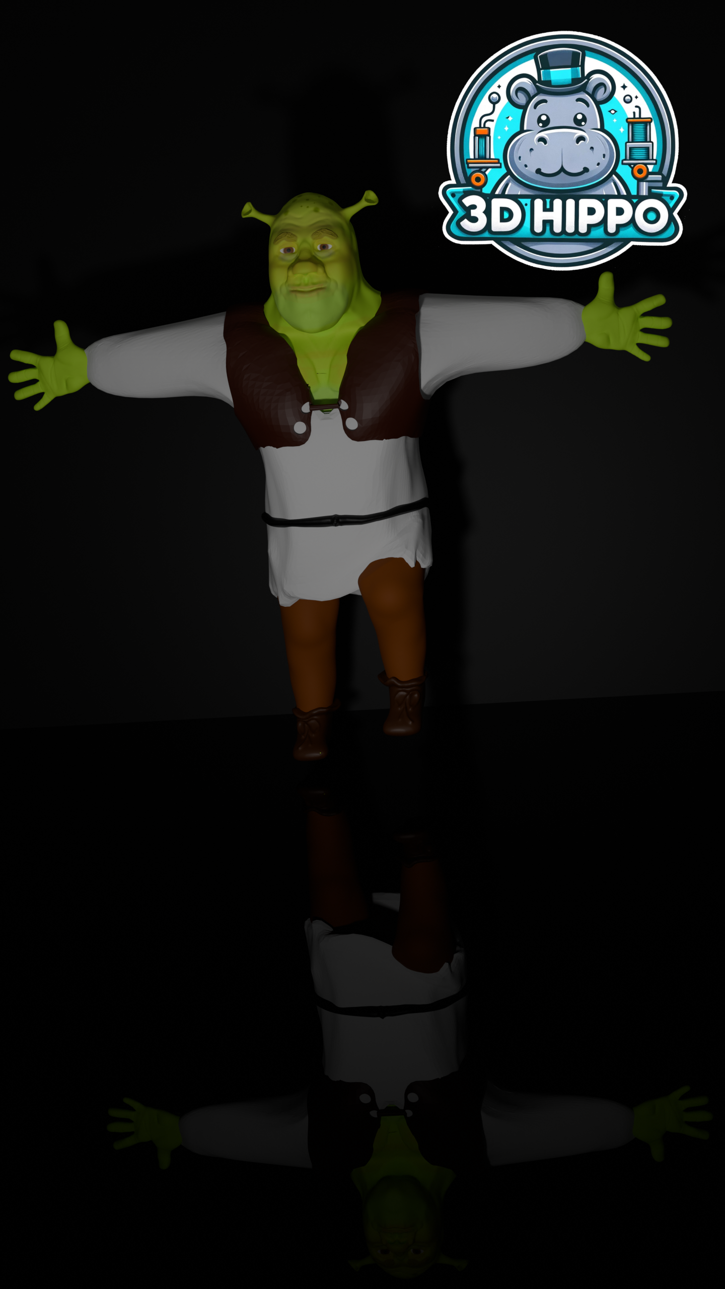 Fully Armatured and painted slightly more sexy Shrek by 3DHippo ...