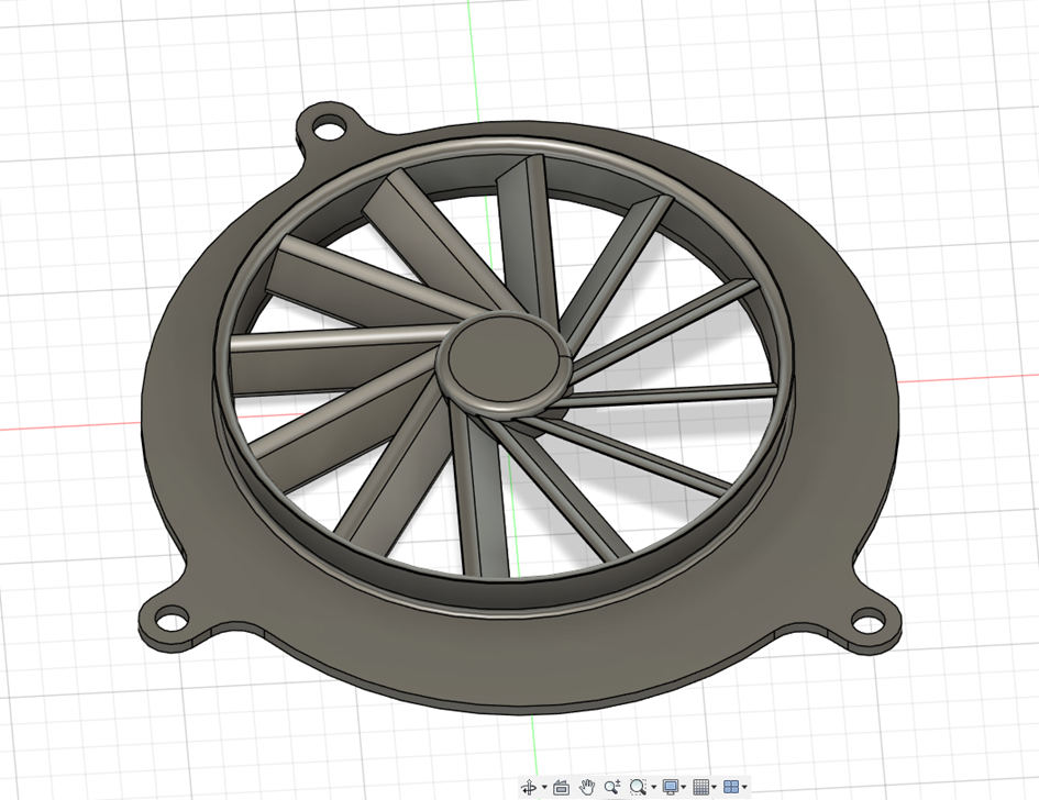 Creality K1 - Improved side fan silencer and protector autorstwa JEng ...