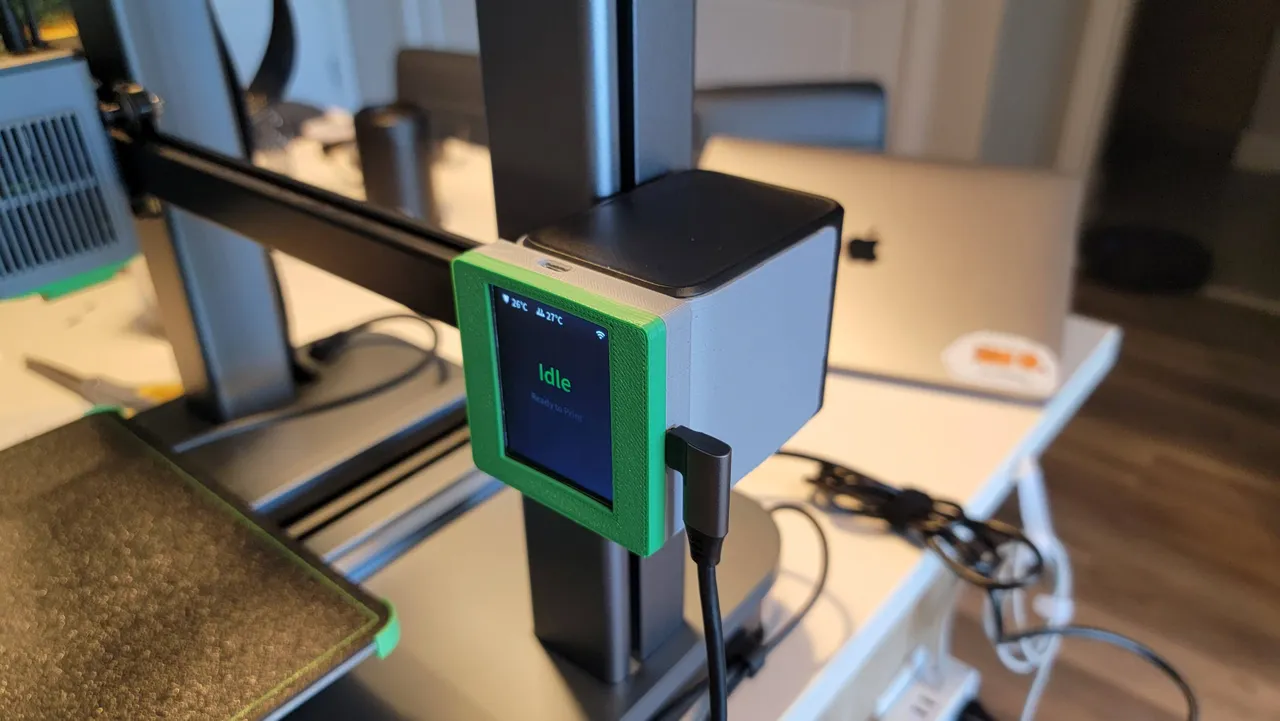 Ankermake M5c Screen Kit Z-axis Mount by jat09g | Download free STL ...