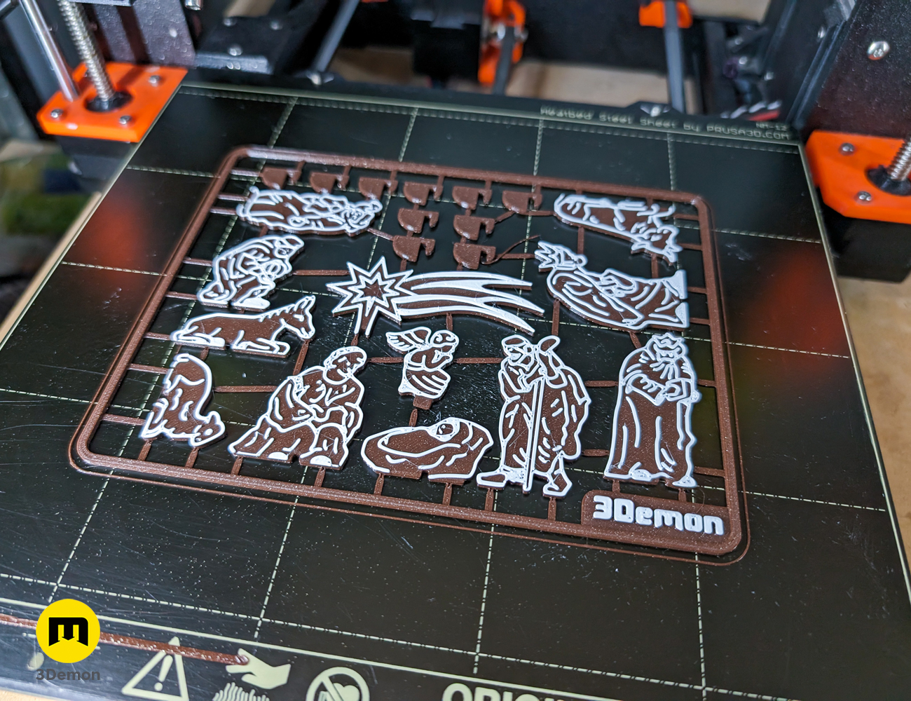 Nativity Scene Bethlehem Kit Card by 3Demon | Download free STL model ...