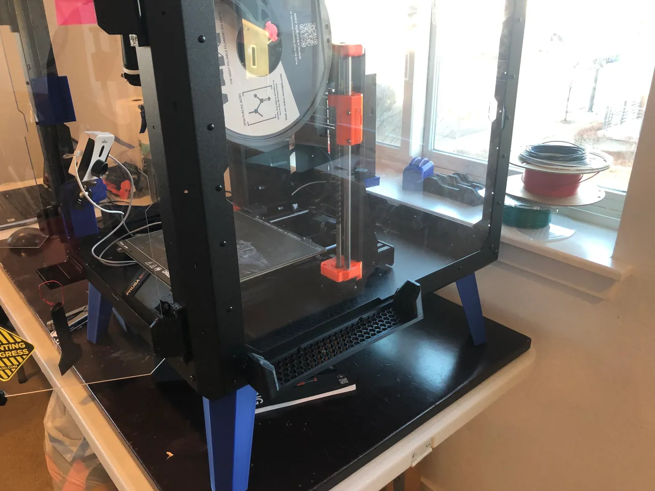 prusa enclosure sheet holder by oe123 | Download free STL model ...