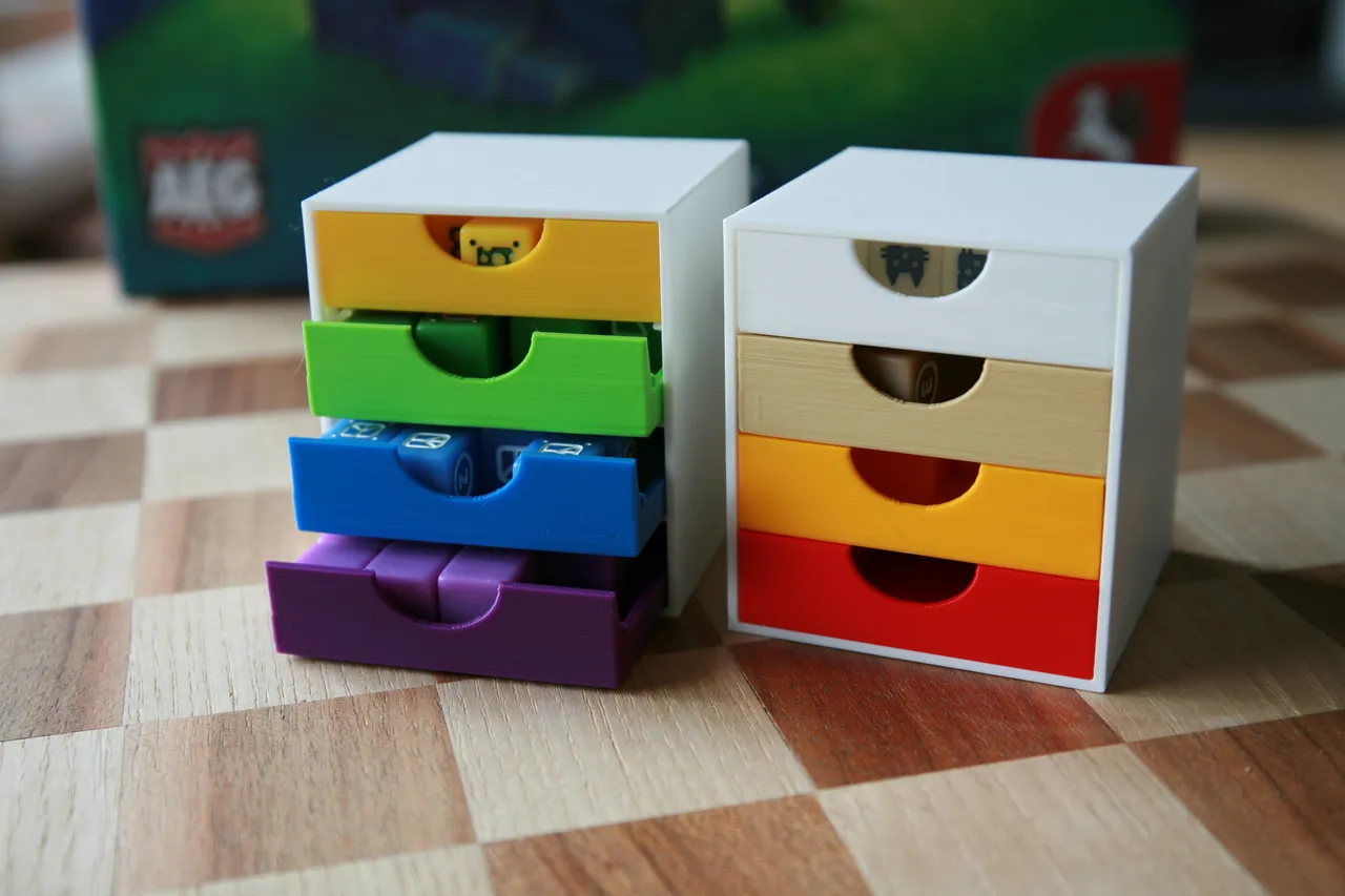 Cubitos Würfelhalter | Dice Box by Aku | Download free STL model ...