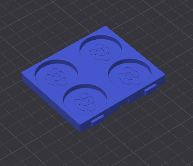 Cyberpunk RED-Combat Zone Single Color Trays by Gnomeworks | Download ...