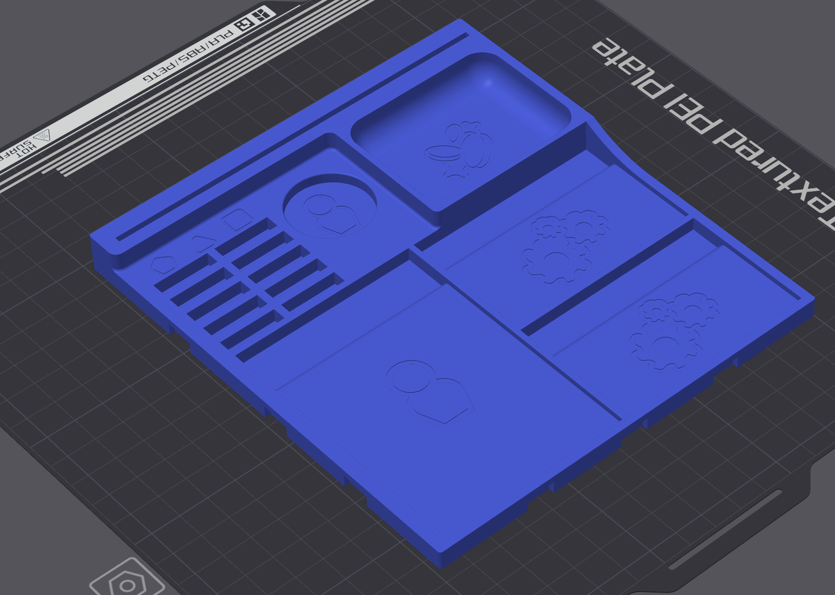 Cyberpunk RED-Combat Zone Single Color Trays by Gnomeworks | Download ...