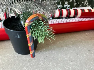 Two-Color Mini Hex Candy Cane by Eebel | Download free STL model ...