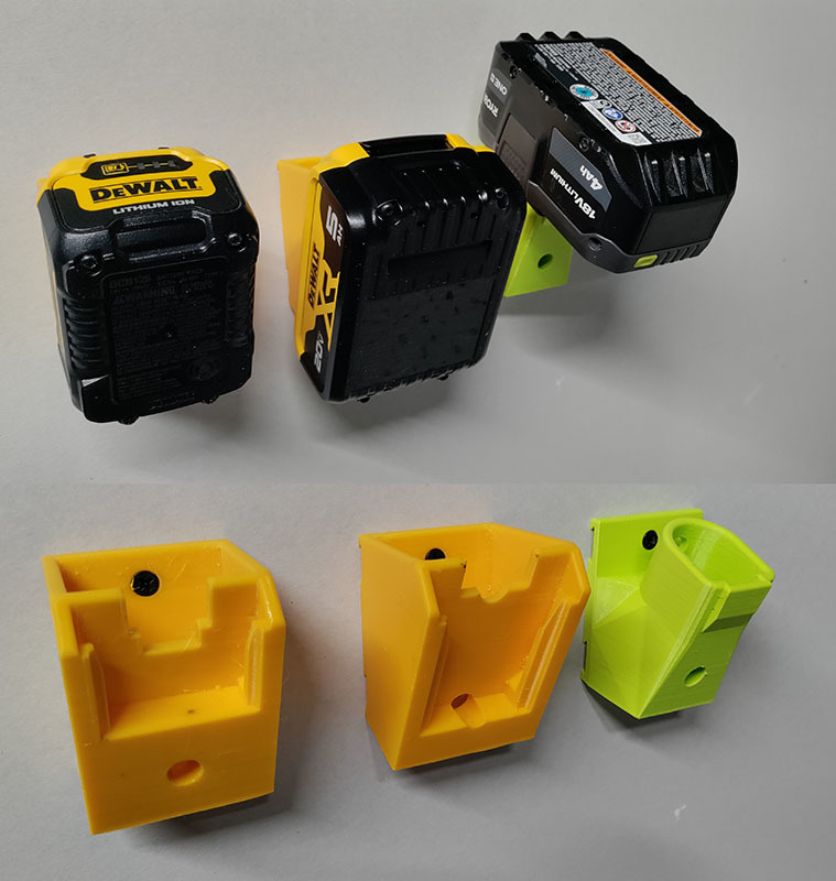 Battery Pack Holder by George-Corrigan | Download free STL model | Printables.com