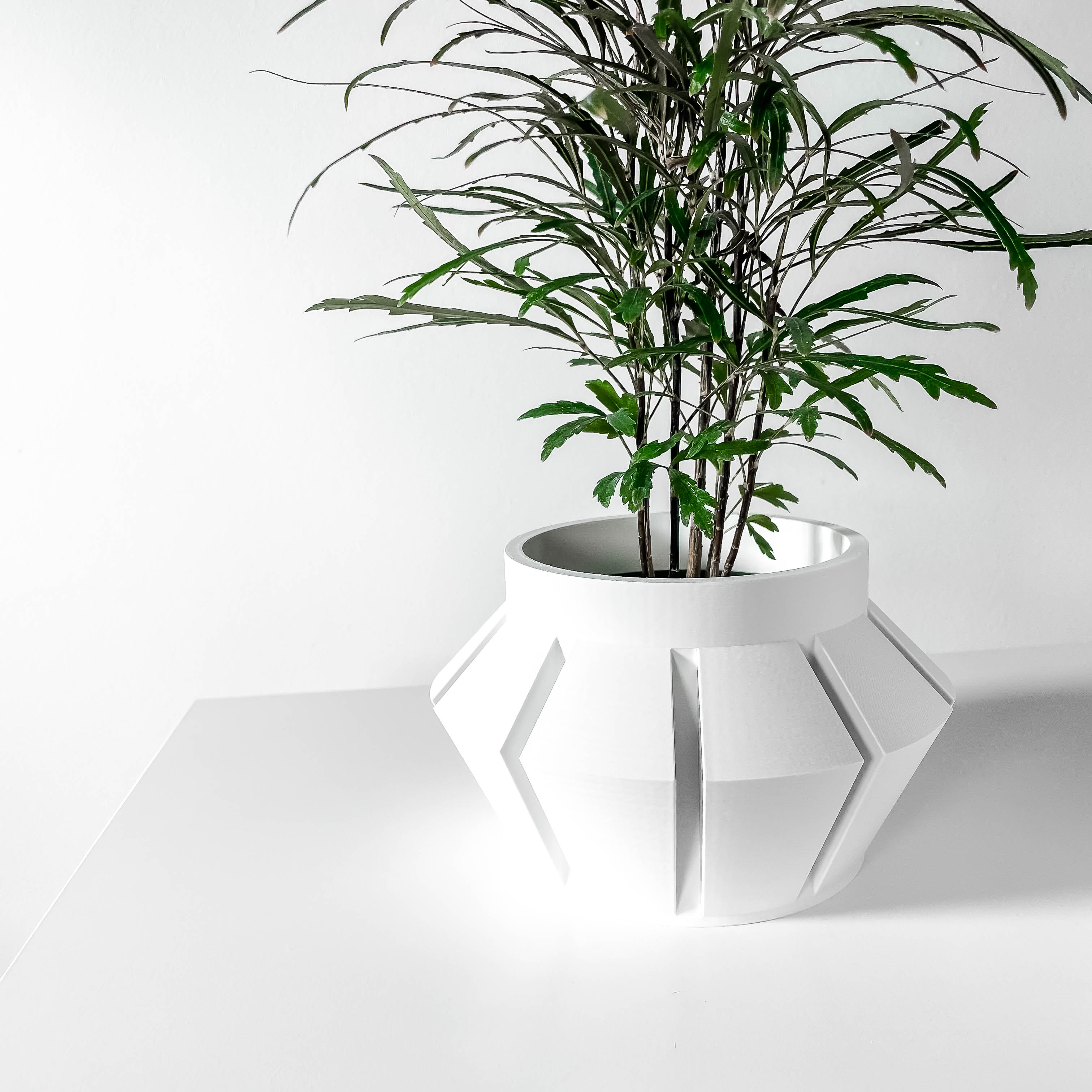 The Erno Planter Pot with Drainage | Modern and Unique Home Decor for ...