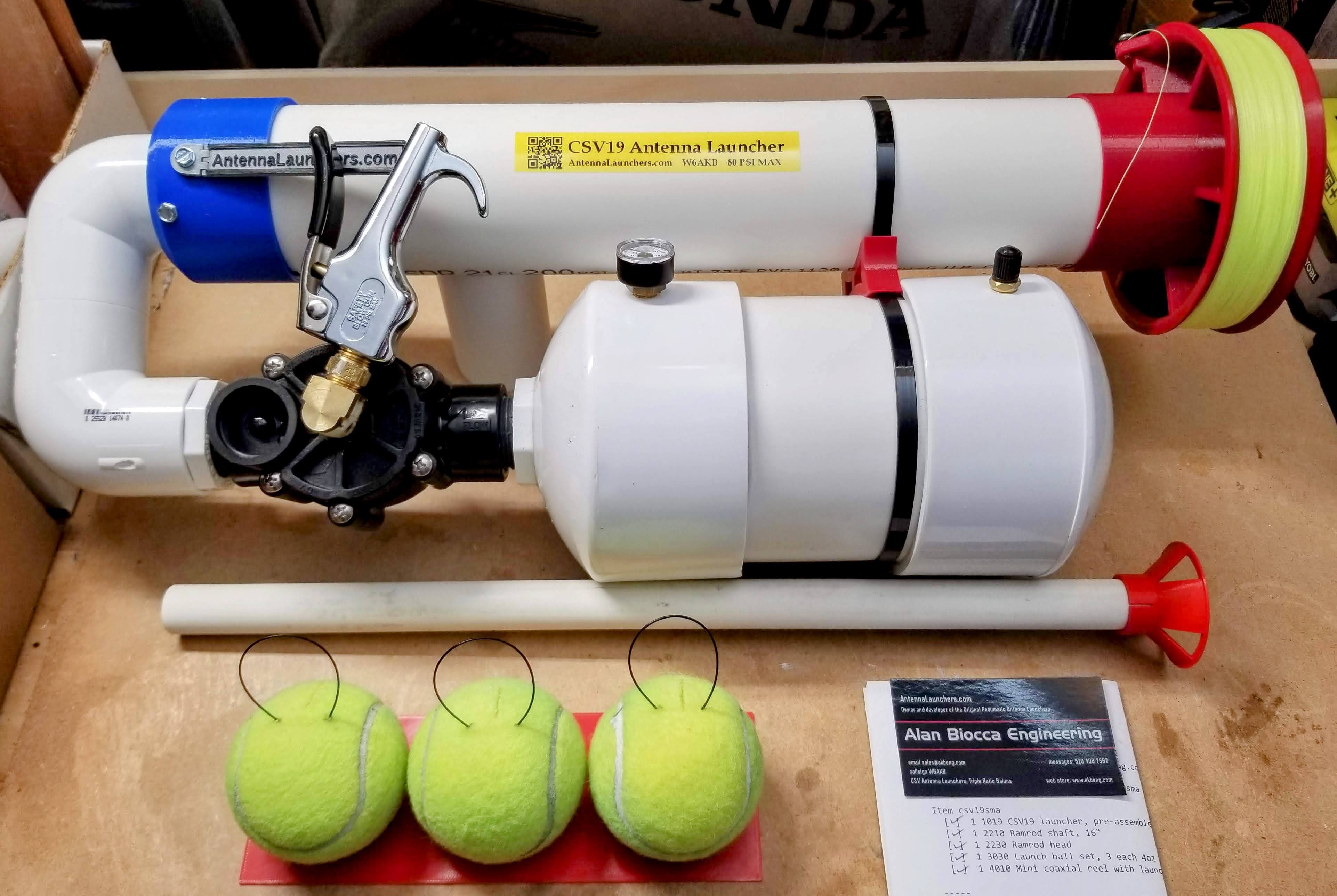 Pneumatic Antenna Launcher Parts by AlanB | Download free STL model ...