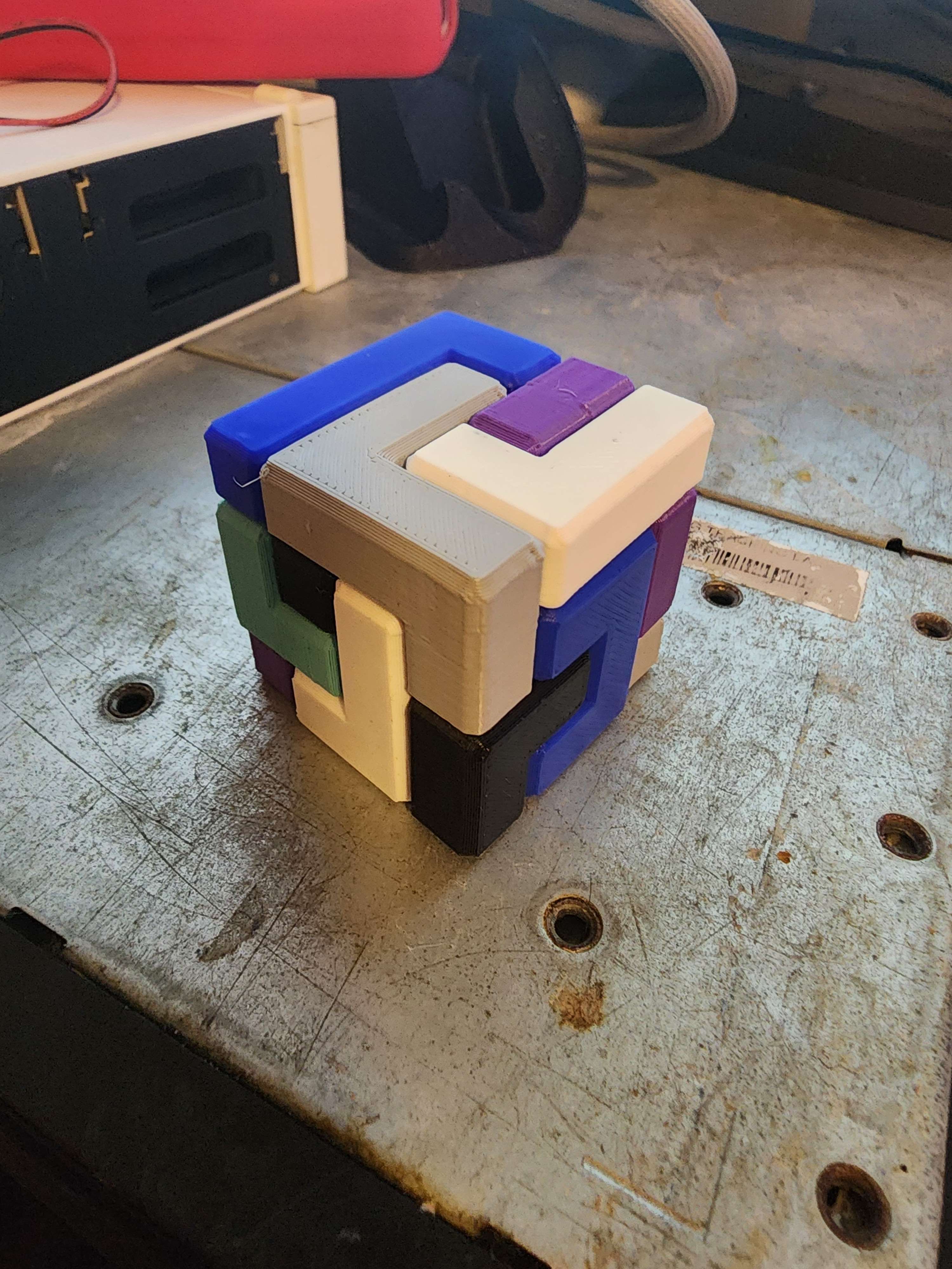 4x4 Puzzle Cube (hard) by yako000 | Download free STL model ...