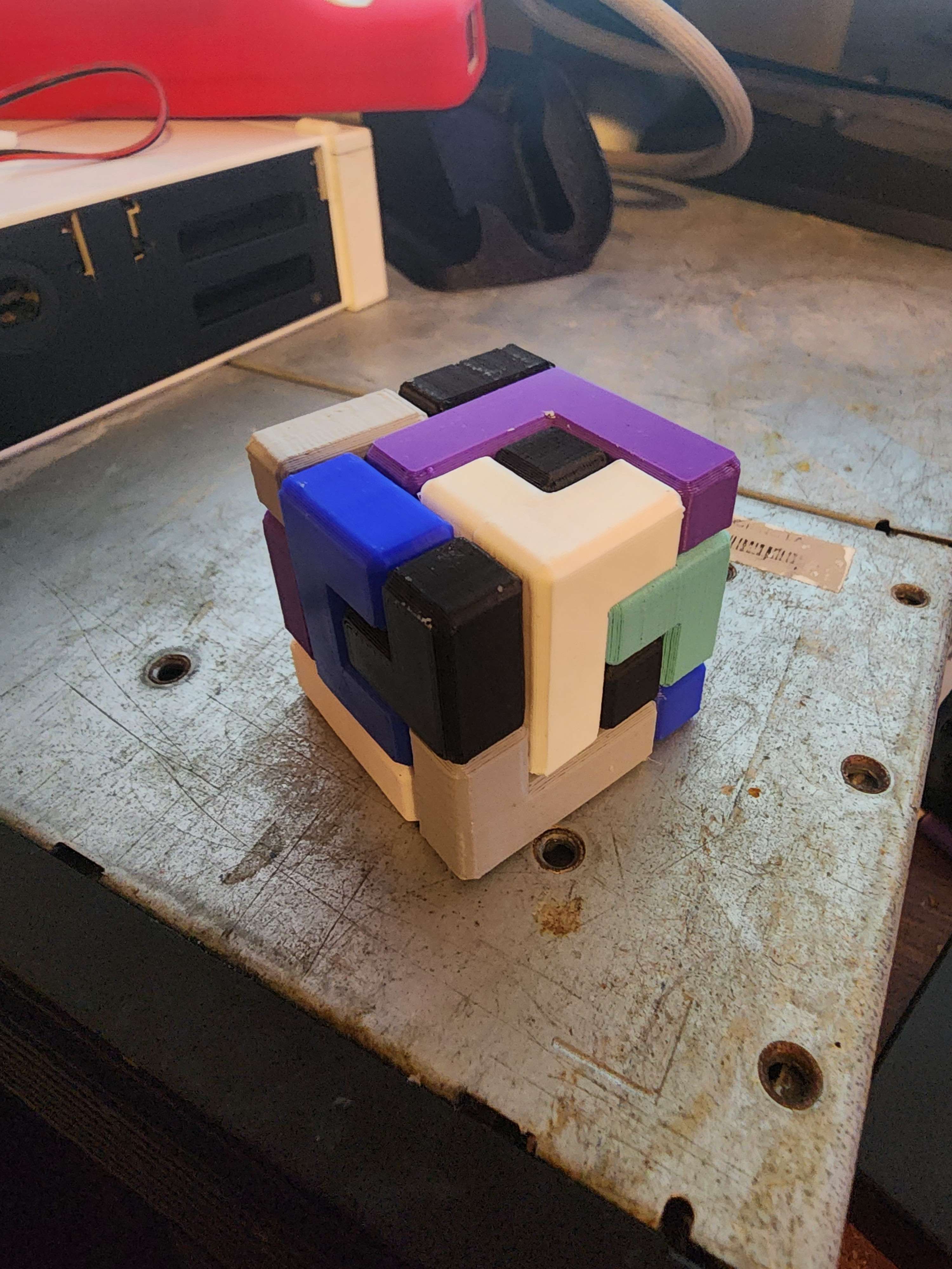 4x4 Puzzle Cube (hard) by yako000 | Download free STL model ...