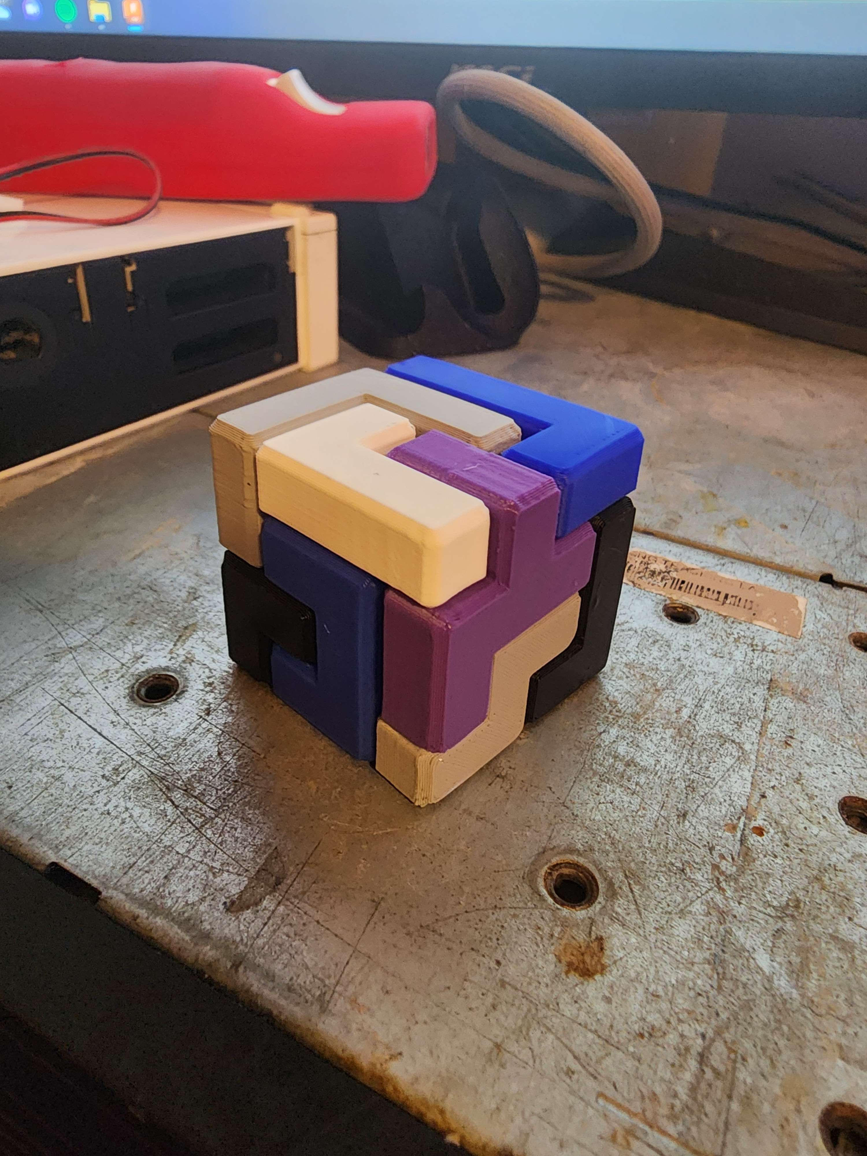 4x4 Puzzle Cube (hard) by yako000 | Download free STL model ...