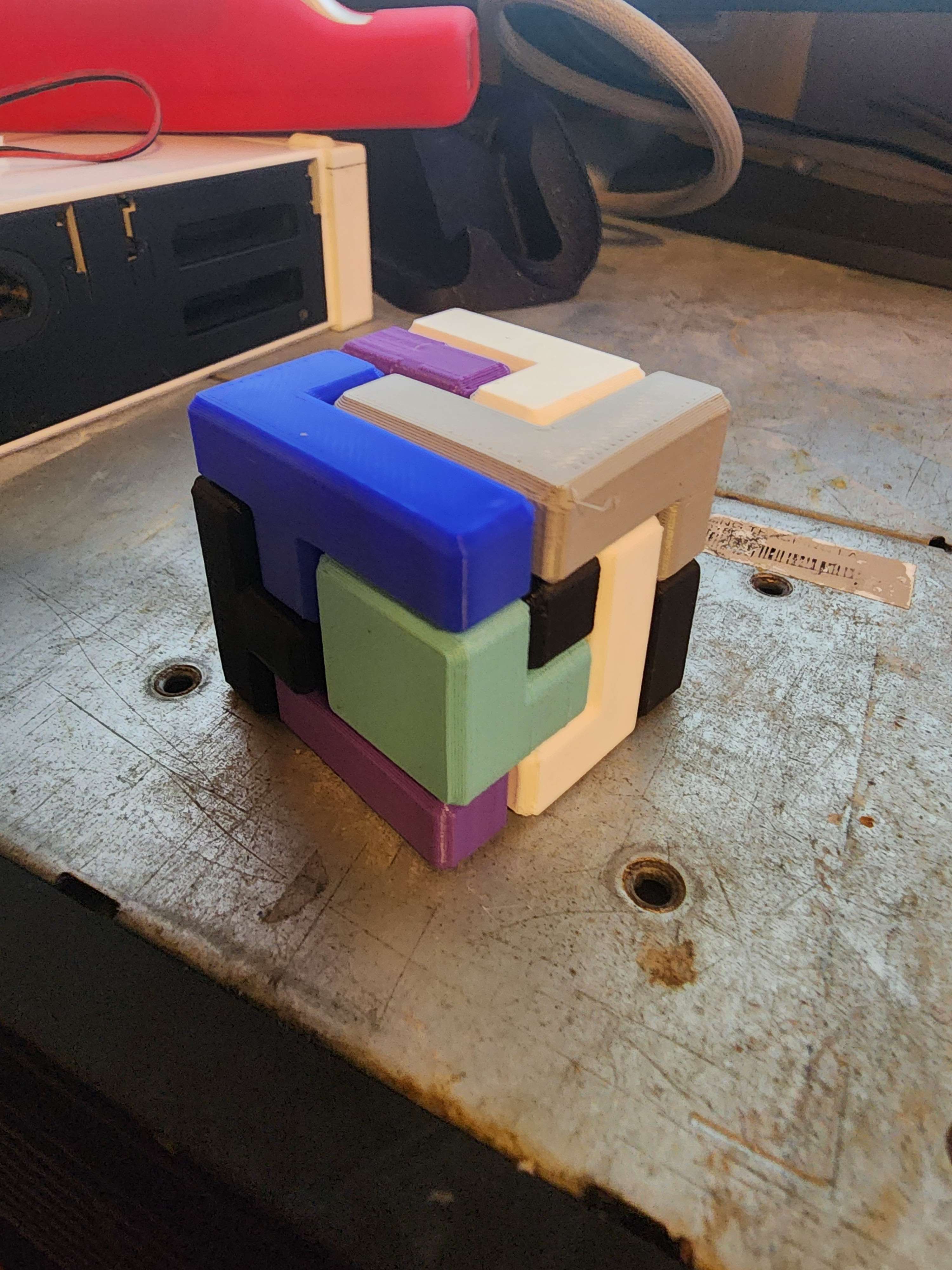 4x4 Puzzle Cube (hard) by yako000 | Download free STL model ...