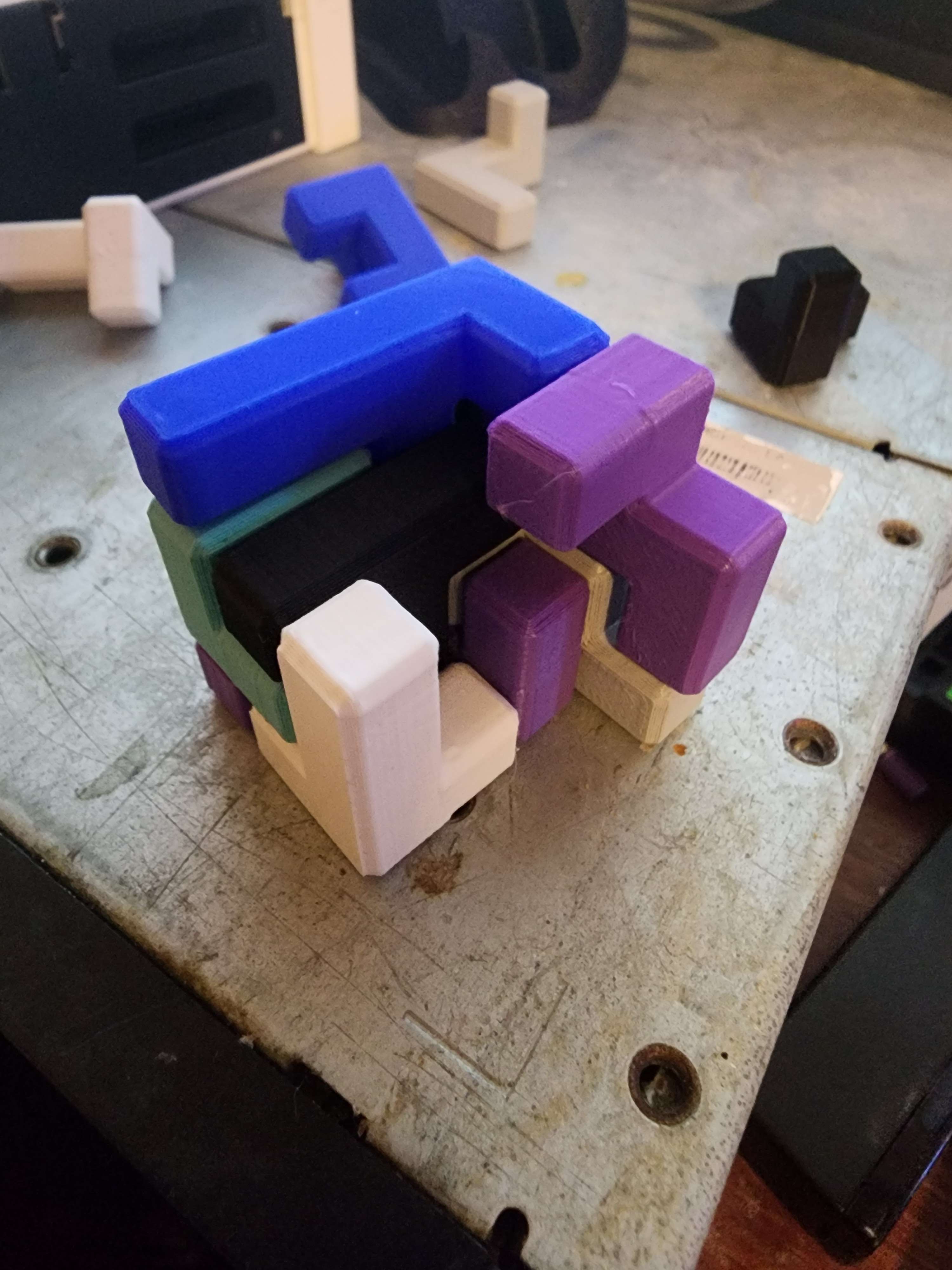 4x4 Puzzle Cube (hard) by yako000 | Download free STL model ...