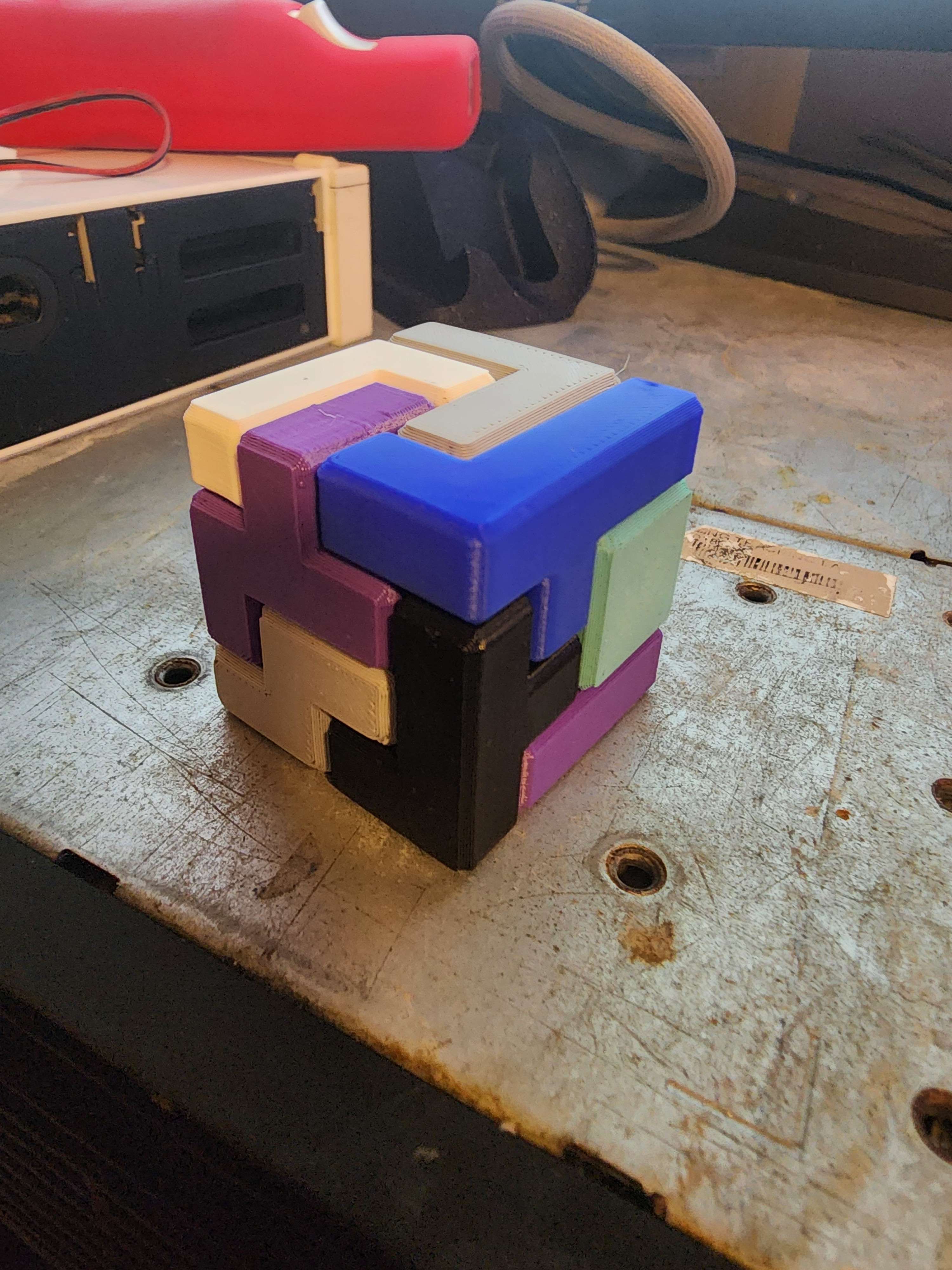 4x4 Puzzle Cube (hard) by yako000 | Download free STL model ...