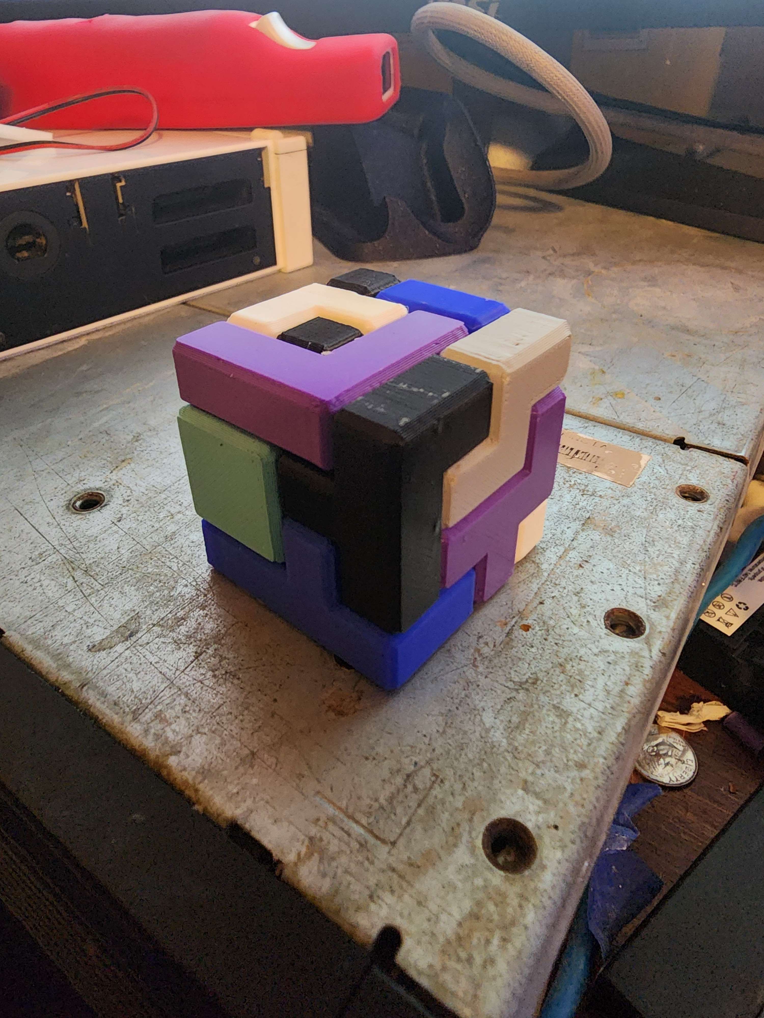 4x4 Puzzle Cube (hard) by yako000 | Download free STL model ...