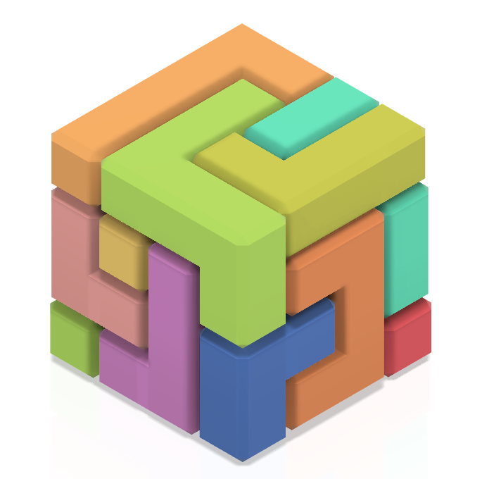 4x4 Puzzle Cube (hard) by yako000 | Download free STL model ...