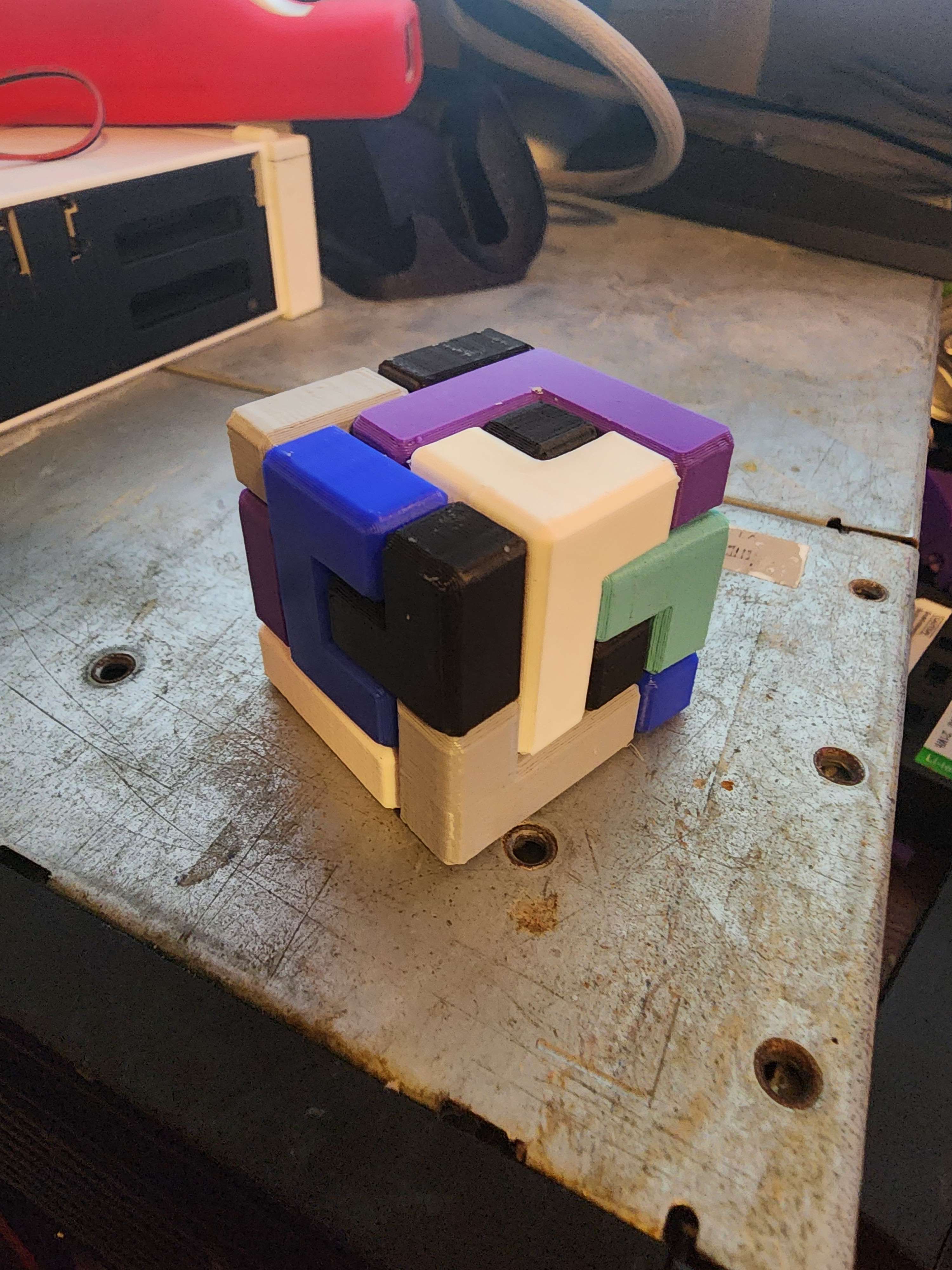 4x4 Puzzle Cube (hard) by yako000 | Download free STL model ...