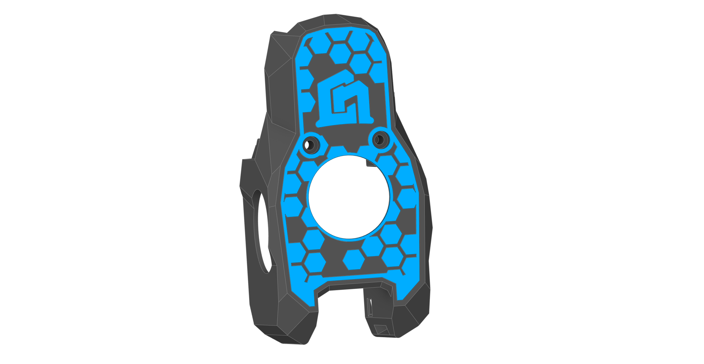 HEX PATTERN FOR CN3D Mini StealthBurner 4010 Blowe Fan + Volcano by ...