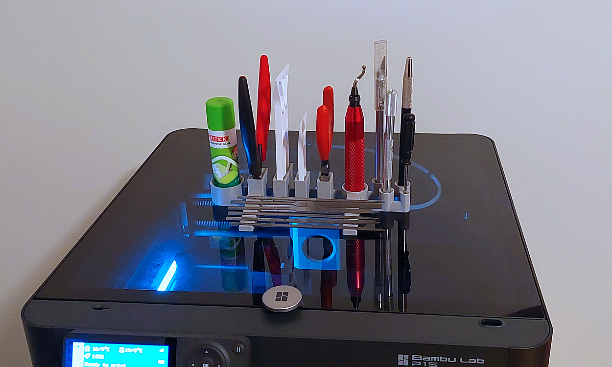 3D Printer Tool Organizer - Minimal Footprint, Minimal Tools by ...