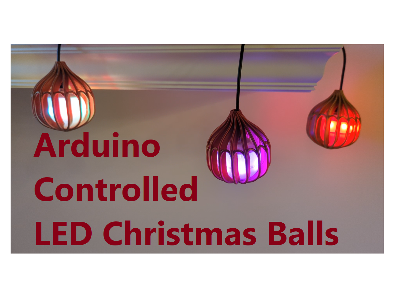 LED Christmas Balls by Philippe Lacoude | Download free STL model ...