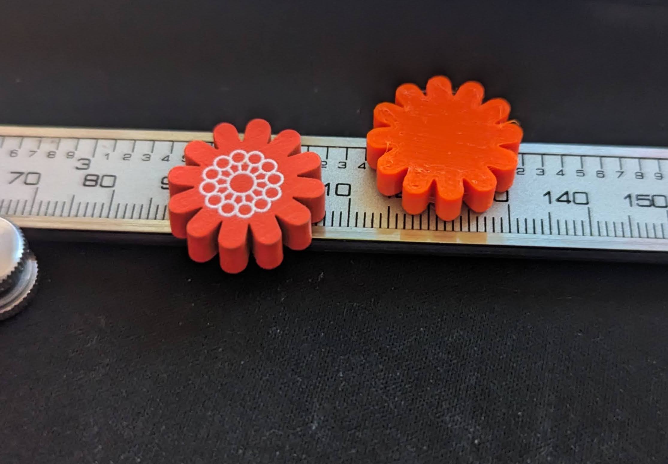 Replacement Lacuna Red-Orange Flower by Jozarth | Download free STL ...