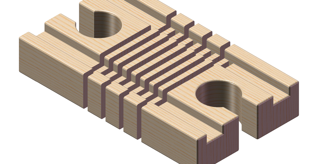 Brio Compatible Small Female-Female Flex Adapter Wooden Train Track by ...