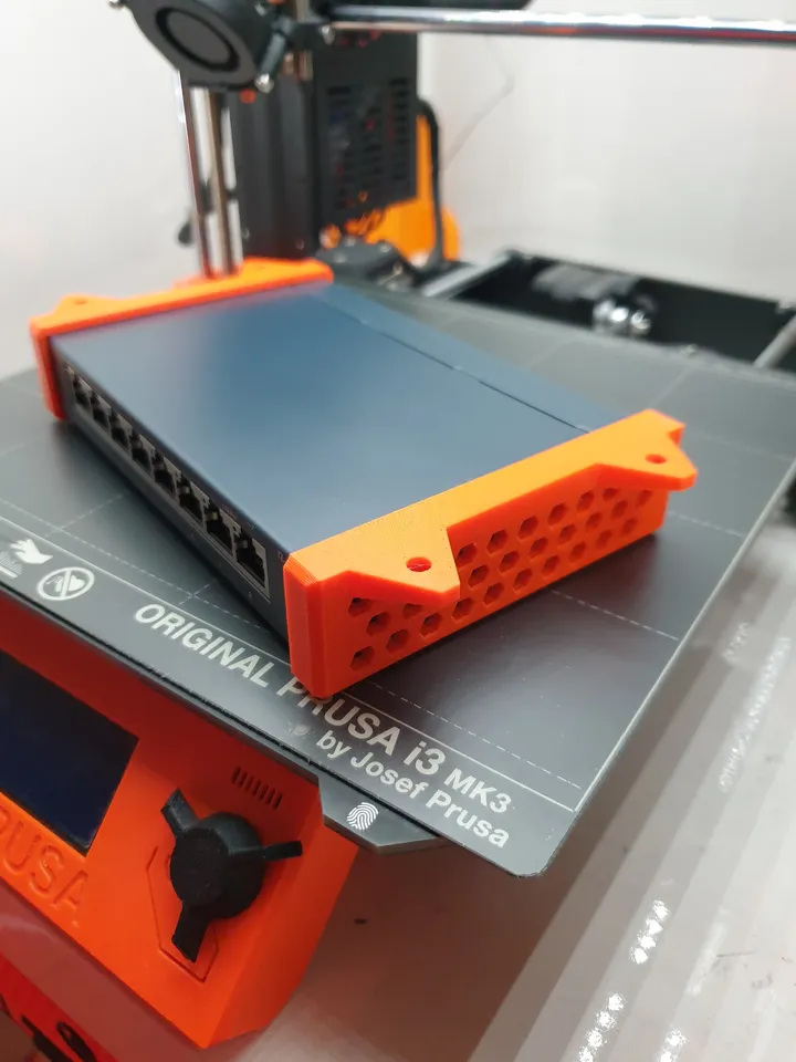 Ethernet switch holder by layerCraft | Download free STL model ...