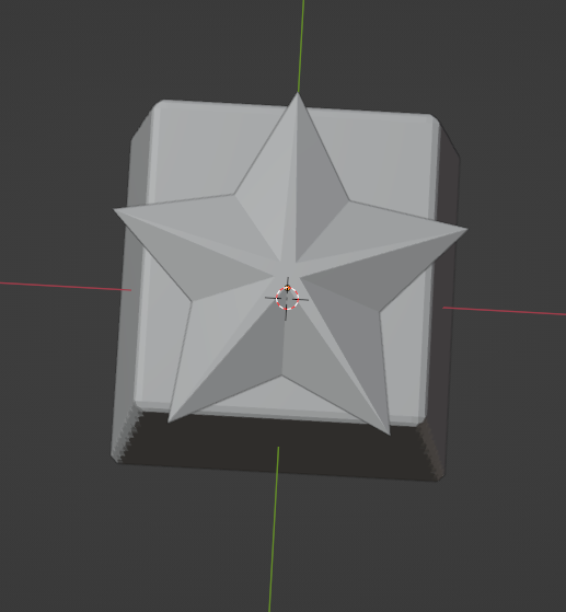 Star keycap by Pavel Dodo | Download free STL model | Printables.com
