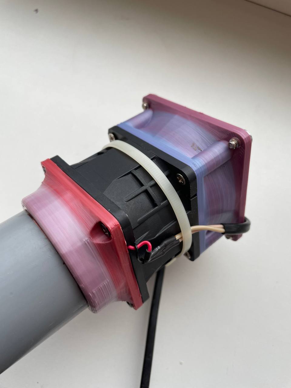 60 mm server cooler adapter to pipe by Vadim Ponomarenko | Download ...
