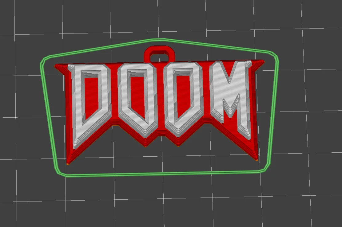 DOOM Keychain Remix + M600 by Yahir Larz | Download free STL model ...