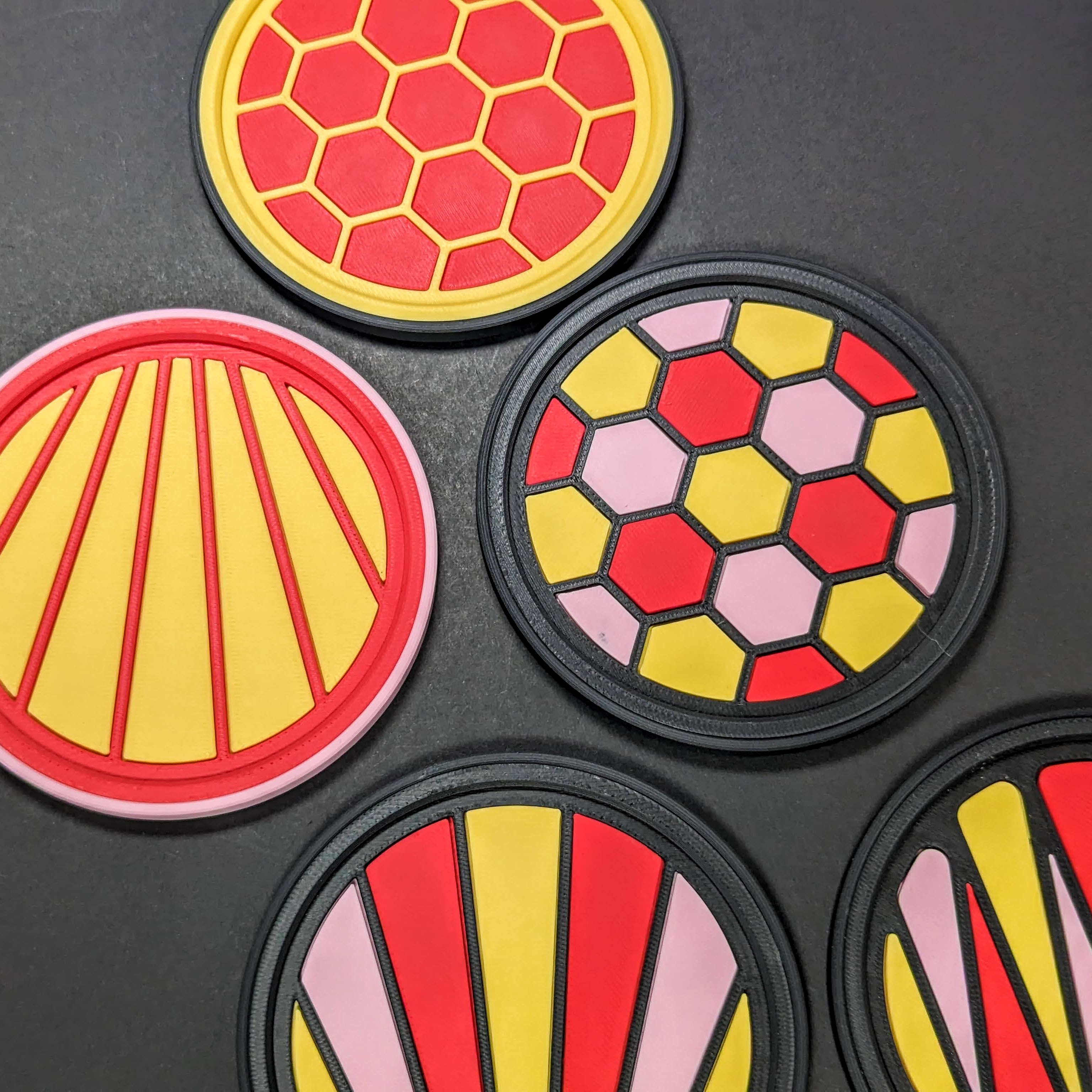 Fragment Coasters by Clockspring | Printables Store