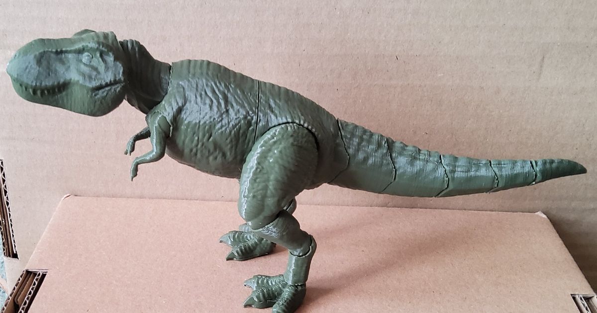 T-rex por ondra | Descargar modelo STL gratuito | Printables.com