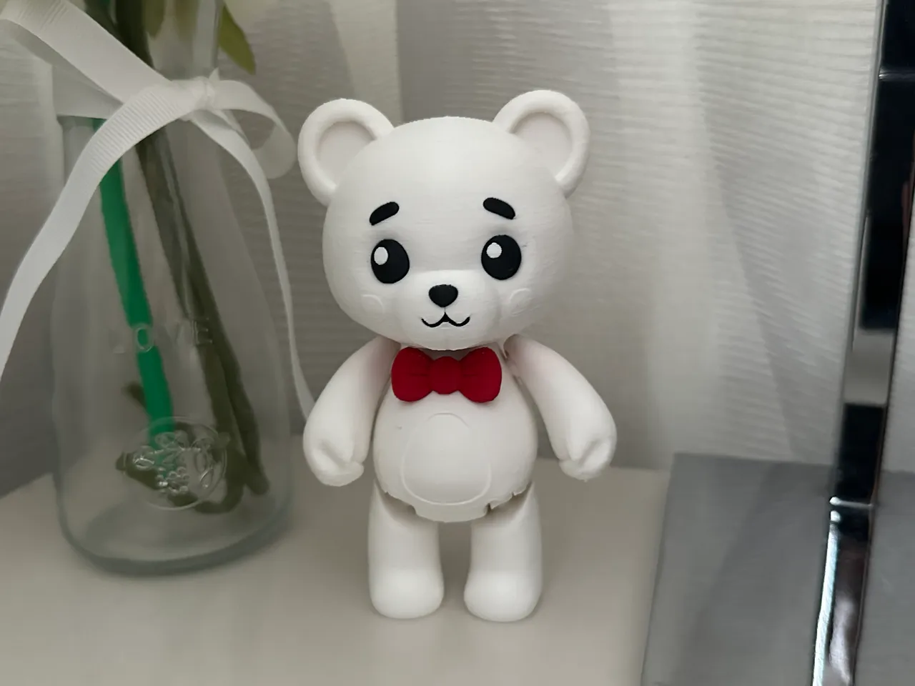 Articulated Teddy Bear Toy (print-in-place) by 3DPrintable | Download free STL model ...