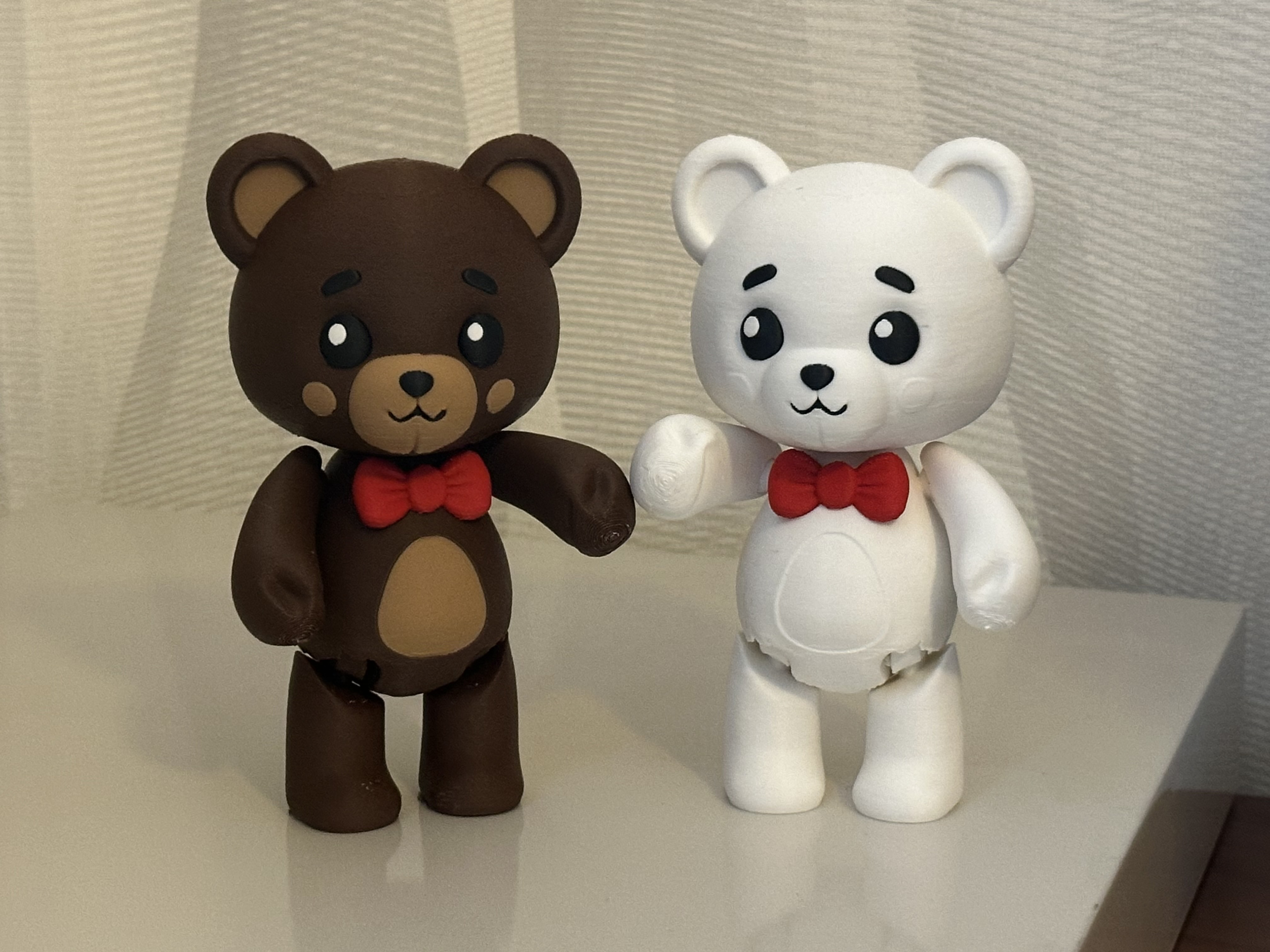 Articulated Teddy Bear Toy (print-in-place) par 3DPrintable ...